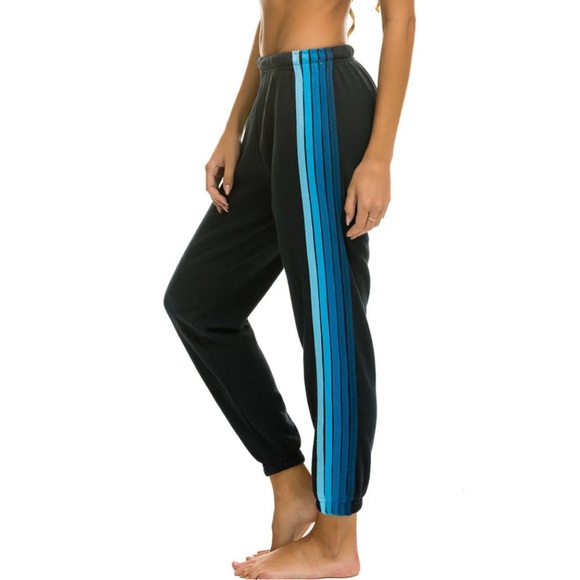 Aviator Nation | Pants & Jumpsuits | Aviator Nation Gray And Blue ...